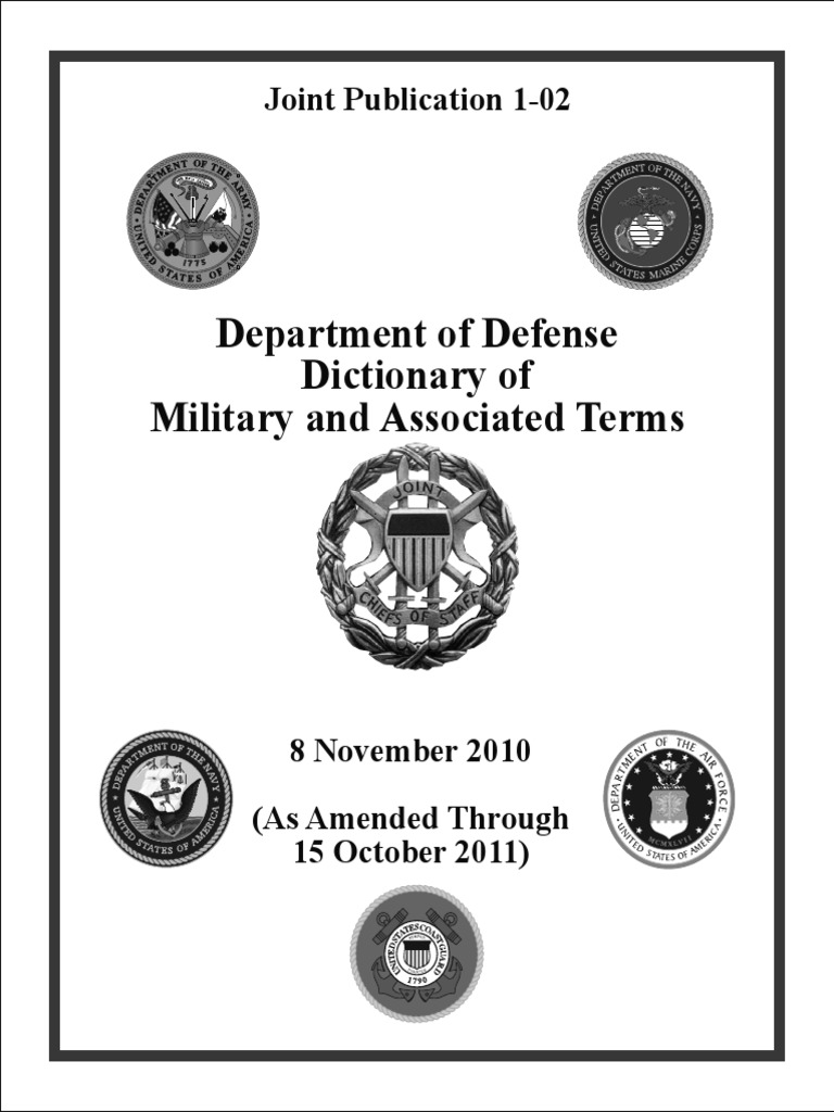 DoD Military Terminology Dictionary | PDF | United States Air Force ...