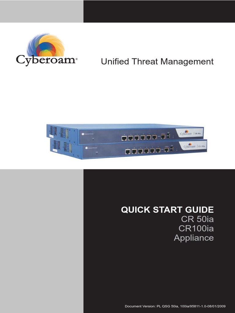 Cyberoam CR50ia - & - CR100ia - Quick Start Guide - PDF | PDF | Ip Address | Gateway ...