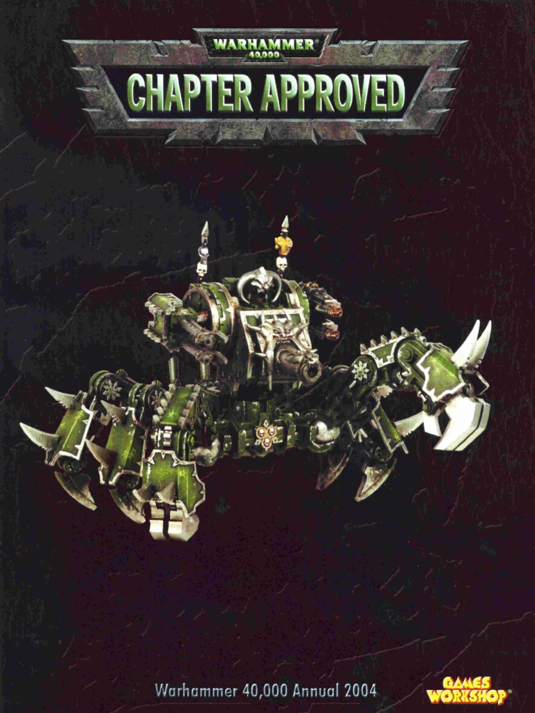 Warhammer 40k - Codex - Chapter Approved 2004 | PDF