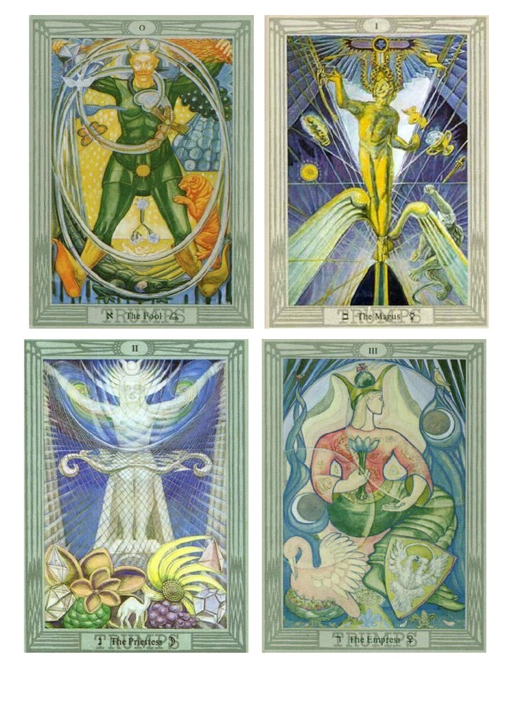 Crowley Tarot Cards | PDF | Foreign Language Studies
