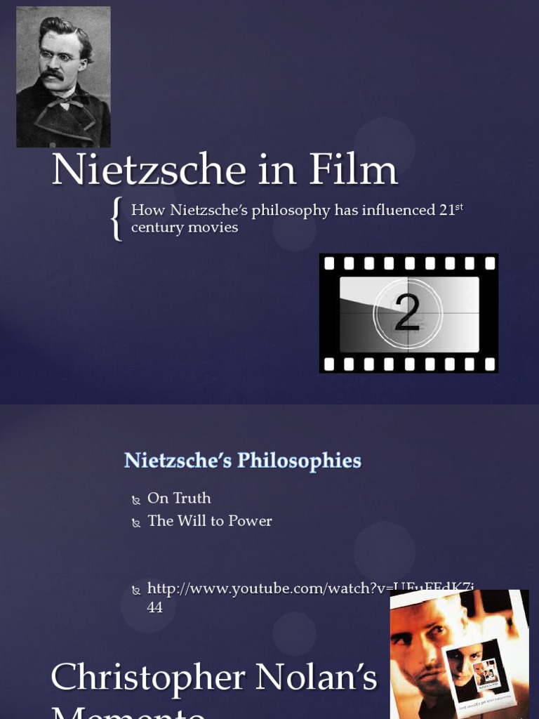 Nietzsche in Film: How Nietzsche's Philosophy Has Influenced 21 Century ...