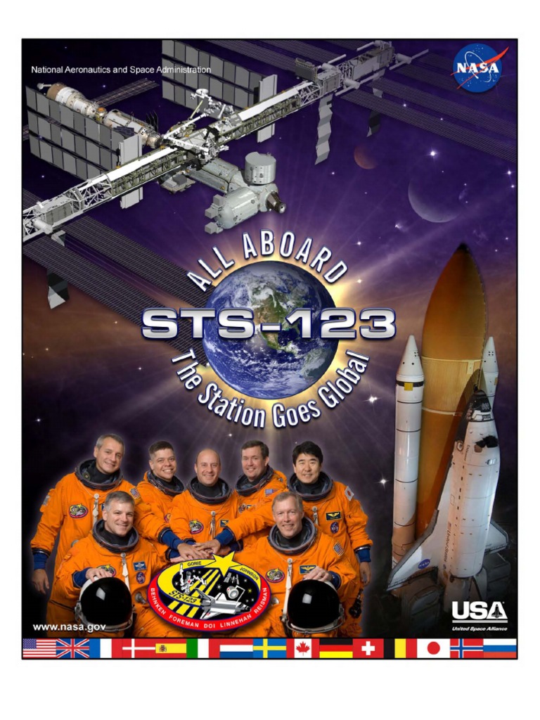 NASA Space Shuttle STS-123 Press Kit | PDF