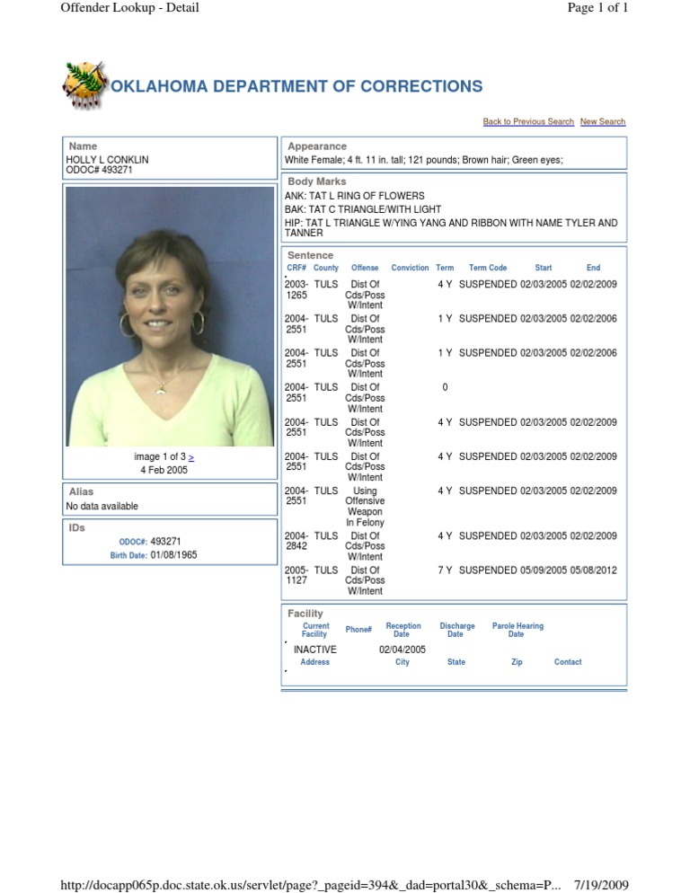 Holly Conklin Narconon SBDC Corrections Profile 2012 OKLA | PDF ...