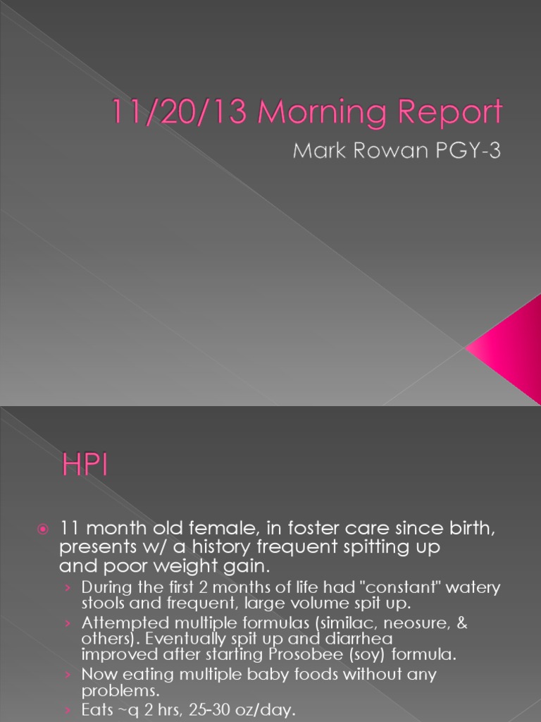 Food Protein-Induced Enterocolitis Syndrome (FPIES) | PDF | Allergy ...