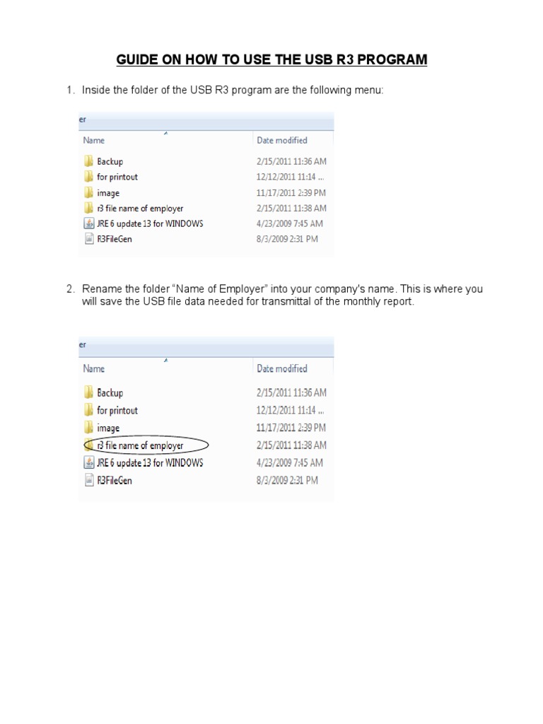 Using the USB R3 Program Guide | PDF | Computing Platforms | Areas Of ...