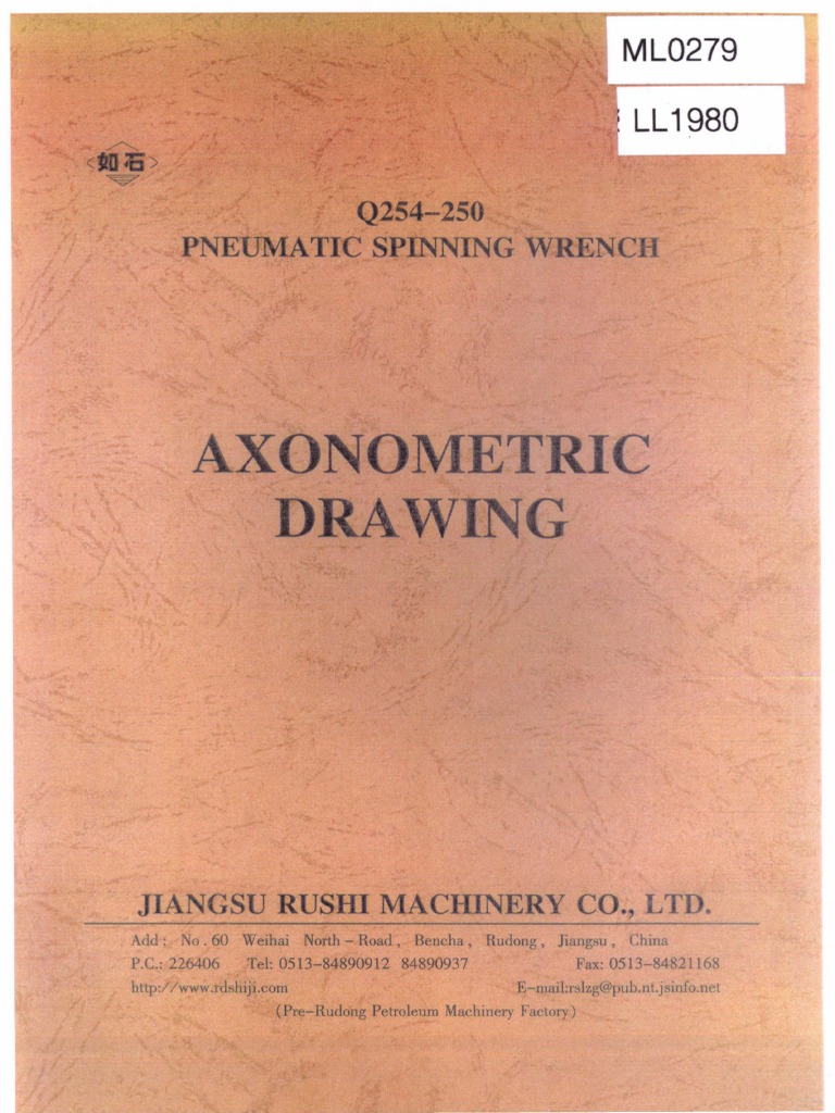 Q250 SM Pneumatic Spinning Wrench | PDF | Washer (Hardware) | Screw
