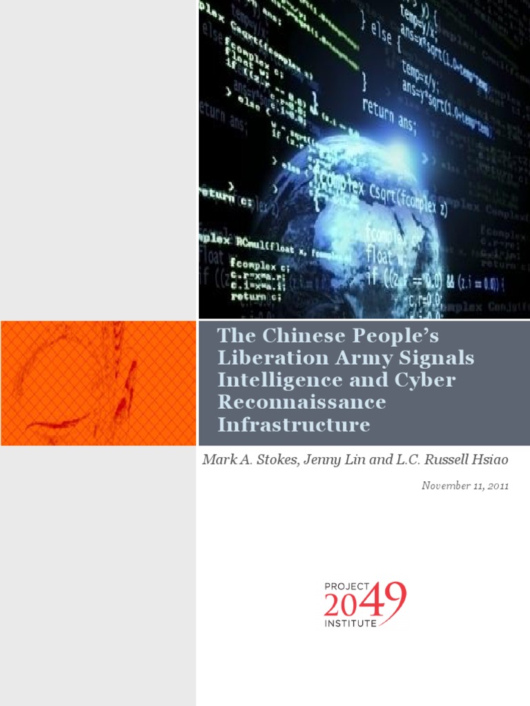 PLA Signals Intelligence Overview | PDF