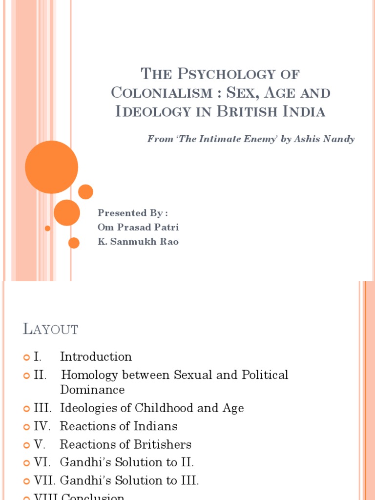 Ashish Nandy Analysis | PDF | Sin | Colonialism