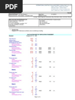 Esp Calculation Sample | PDF | Duct (Flow) | Temperature