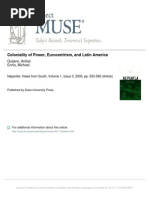 Coloniality of Power Quijano PDF | PDF | Sociological Theories ...