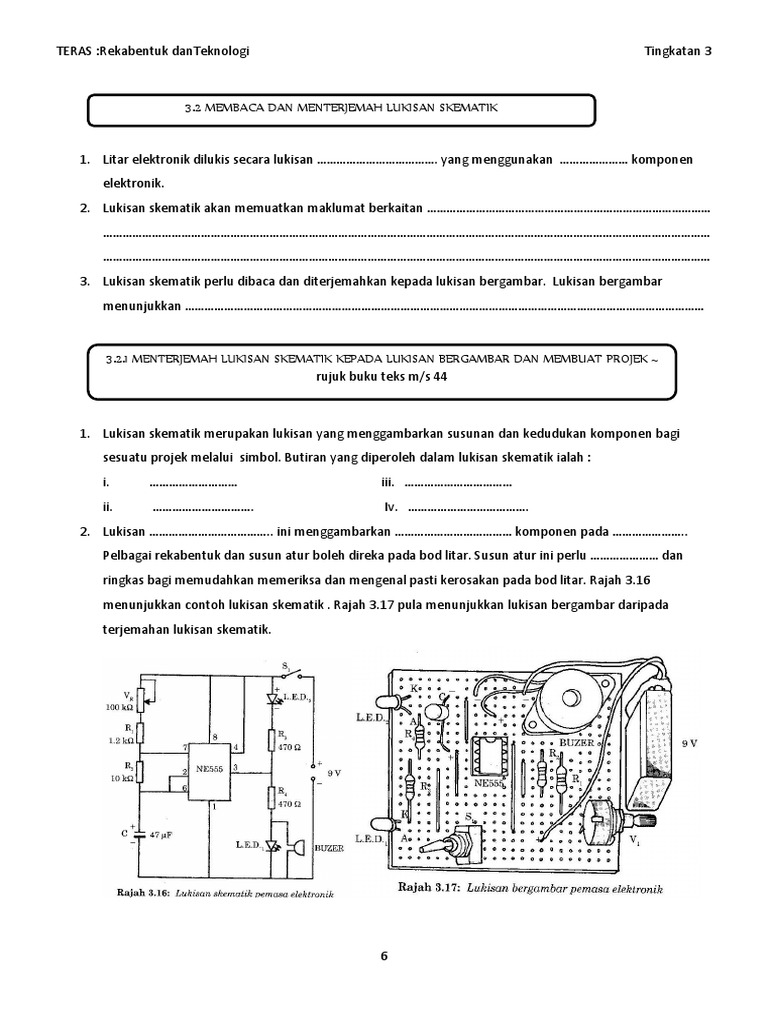 Nota Lukisan Skematik T3 | PDF