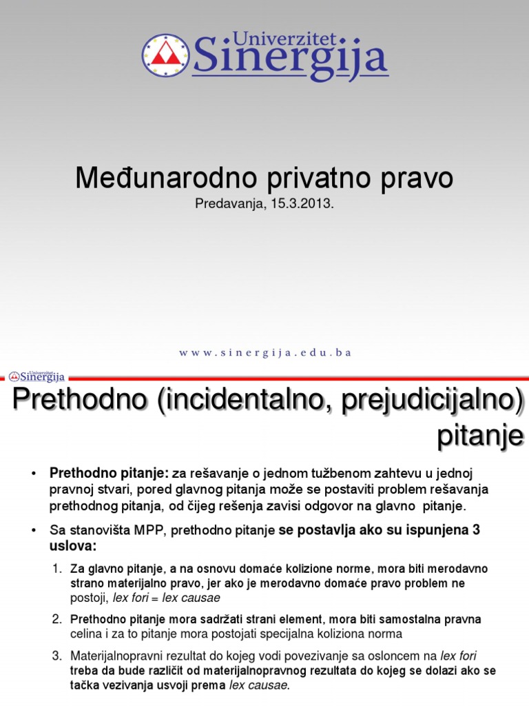 MPP, Predavanja Nedelja III | PDF