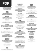 Baja Fresh Menu and Prices 2024 | PDF | Burrito | Taco