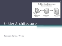 3 - Tier Architecture | PDF | Client–Server Model | Databases