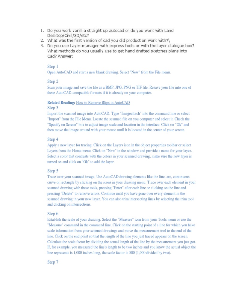 Autocad Interview Evaluation | PDF | Technical Drawing | Auto Cad
