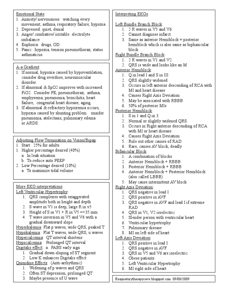 Cheatsheet 5 | PDF | Heart | Cardiovascular System