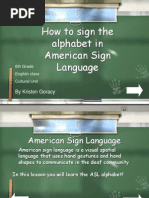 See It, Say It, Sign It Letter Sounds ASL Alphabet Jack Hartmann | PDF ...