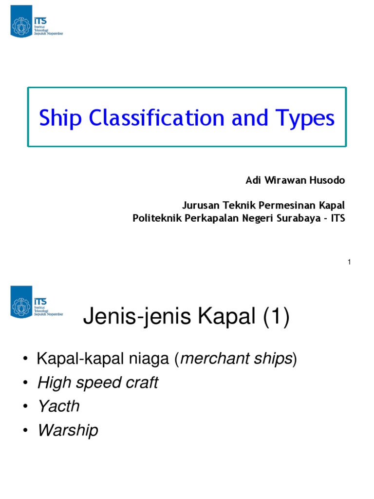 Ship Classification and Types Overview | PDF | Ships | Oil Tanker