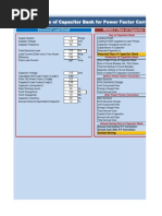 Selection and Sizing of APFC Panel | PDF | Capacitor | Electronics