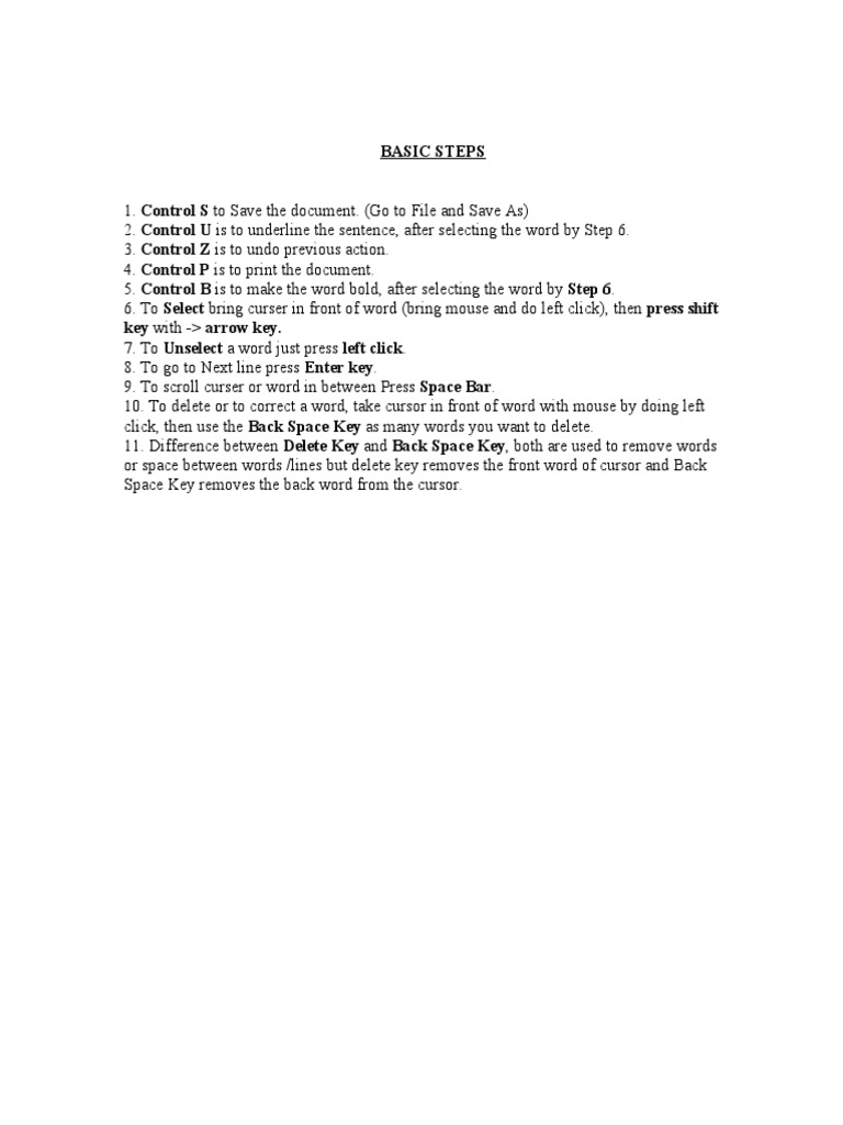 Essential Keyboard Shortcuts Guide | PDF | Cursor (User Interface ...