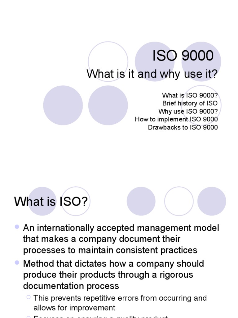 Iso 9000 | PDF