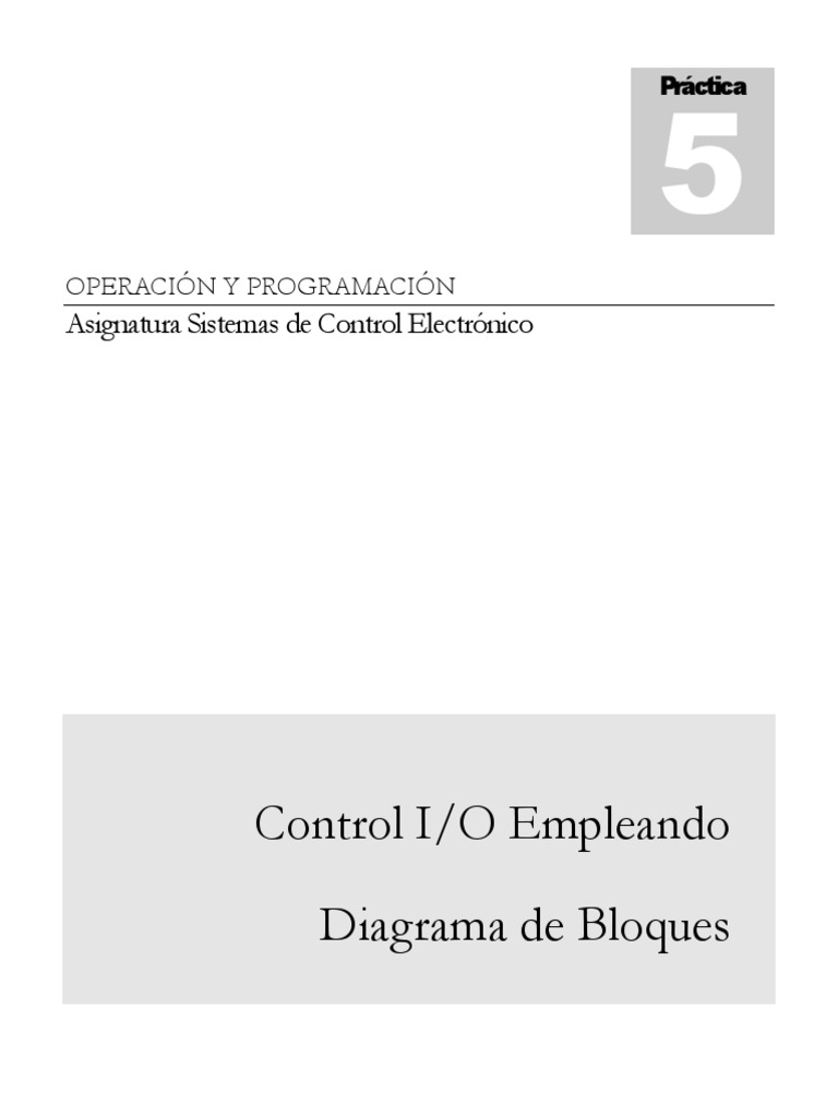 Practica # 18 Intr SCADA V2 | PDF | Programa de computadora | Programación