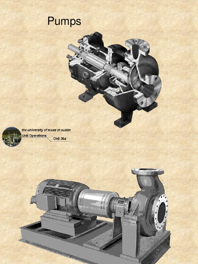 ChE354 Pumps | PDF | Pump | Phases Of Matter