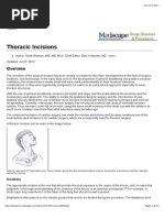 Types of Incision | PDF | Abdomen | Surgery
