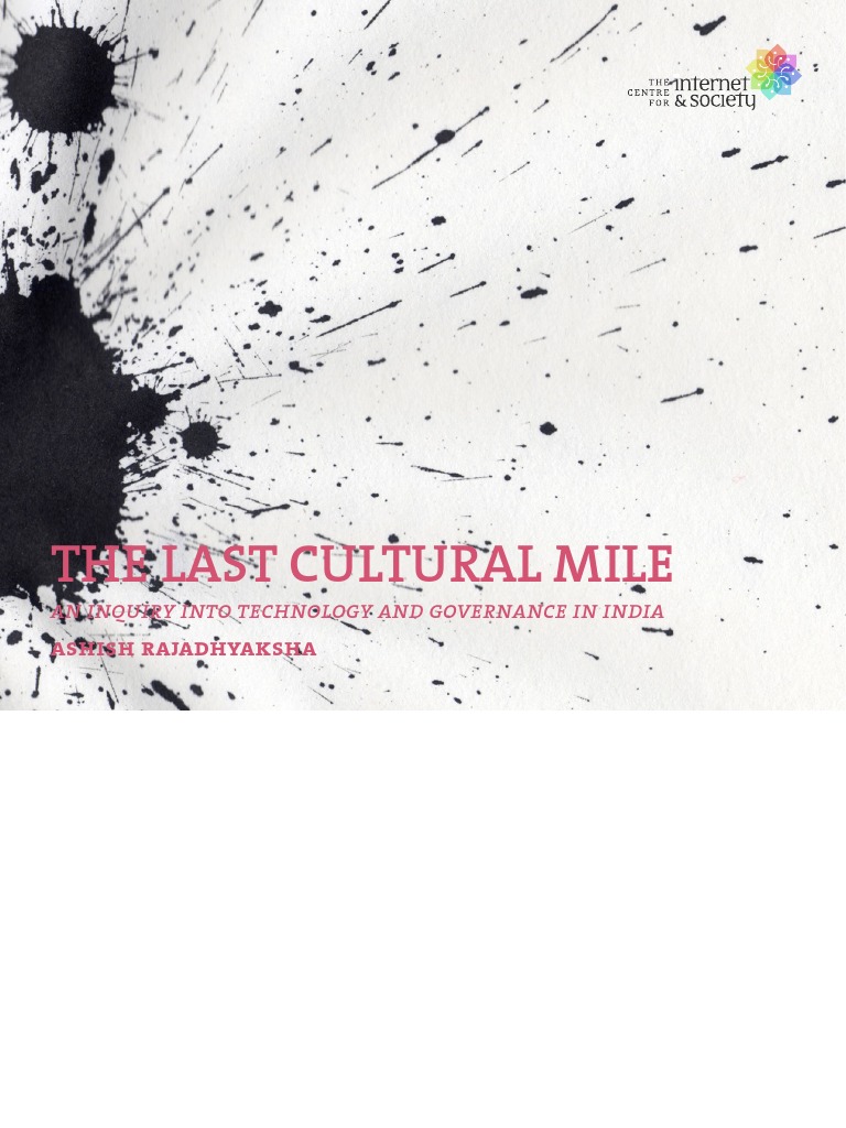 The Last Cultural Mile | PDF | Last Mile | Telecommunication