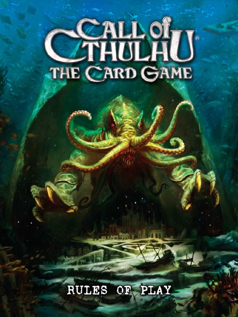 Call of Cthulhu Card Game Rules | The Dunwich Horror | Cthulhu Mythos