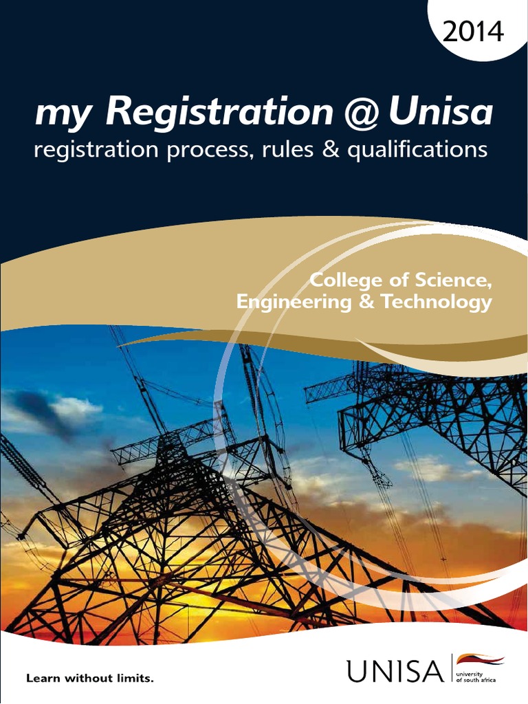Myregistration Unisa 2014 CSET | PDF | Academic Degree | Diploma