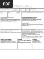 Drug Card Acetaminophen | PDF