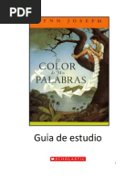 Guia de La Lectura El Color de Mis Palabras | PDF | Bailes | Amor