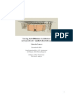 School in Gando | PDF | Architectural Design | Architecture