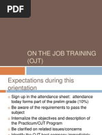 OJT Weekly Report Template | PDF