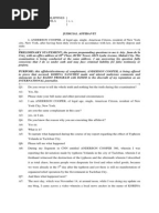 Affidavit of Non Filing of Income Tax | Affidavit | Taxes