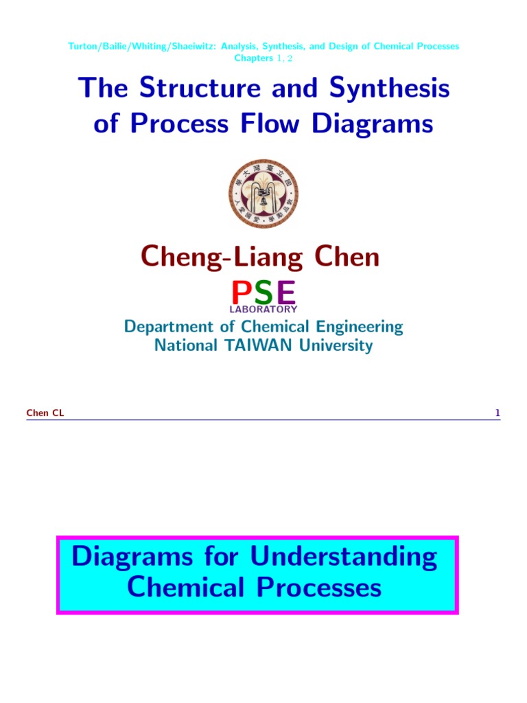 1 The Structure and Synthesis of Process Flow Diagrams PDF | PDF ...