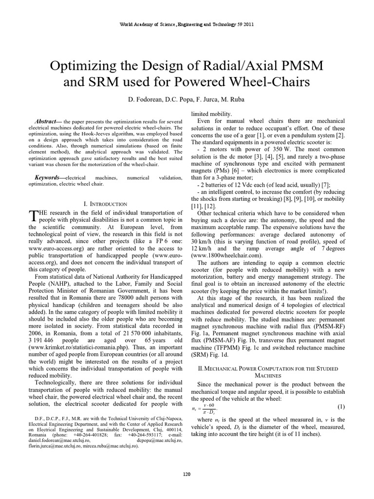 Radial Flux and Axial Flux PMSM | PDF | Electric Motor | Mathematical ...