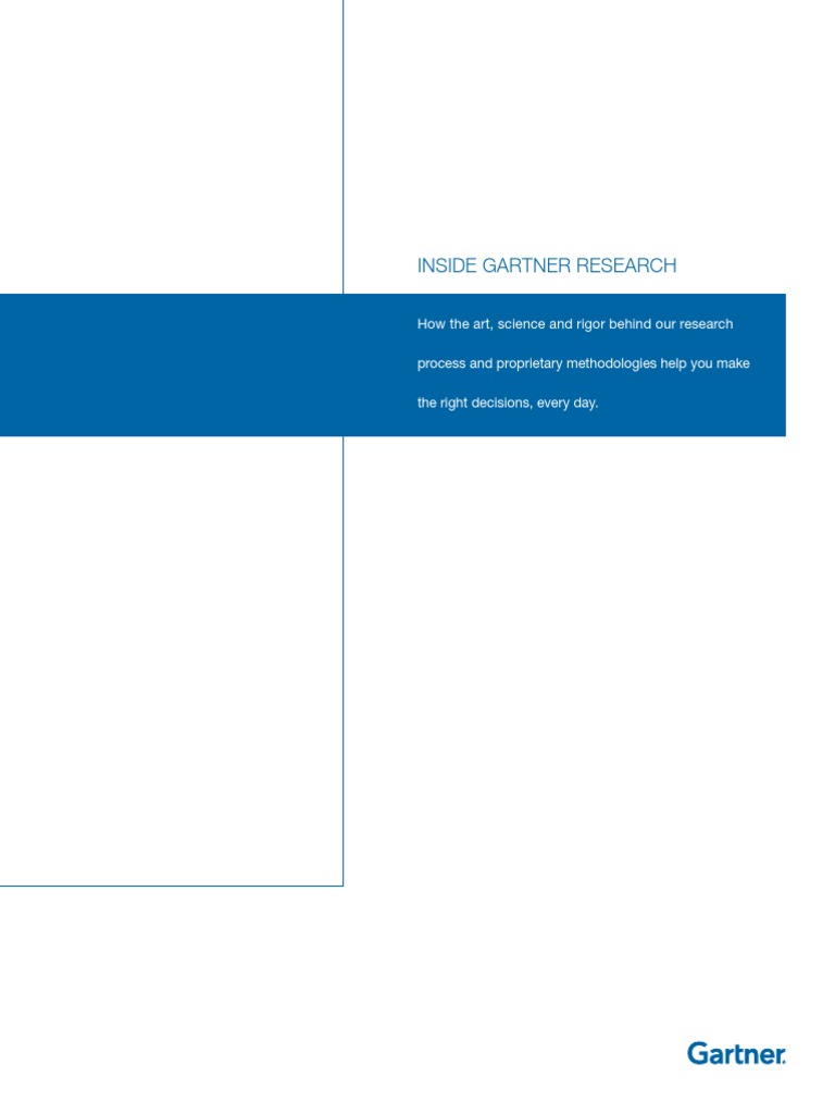 Inside Gartner Research | PDF | Strategic Management | Leadership