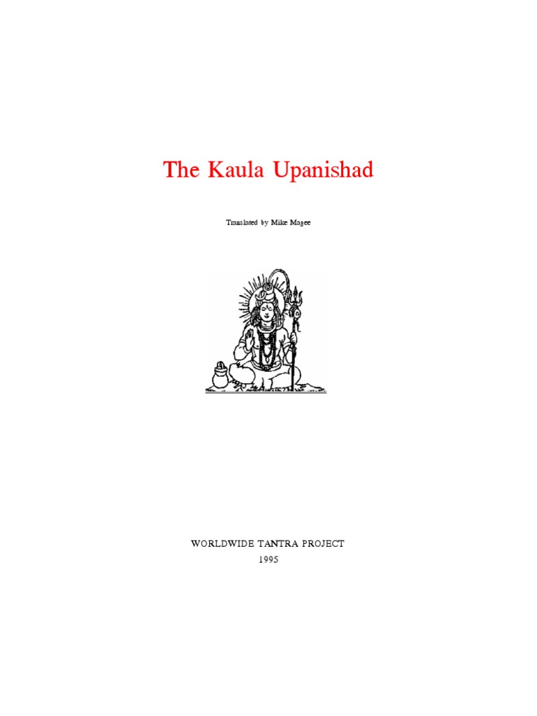 Tantra Kaula Tantra | PDF | Dharma | Guru