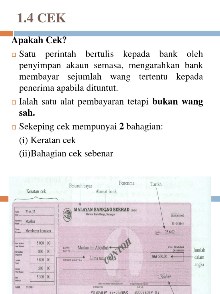 Perbankan 2 CEK | PDF