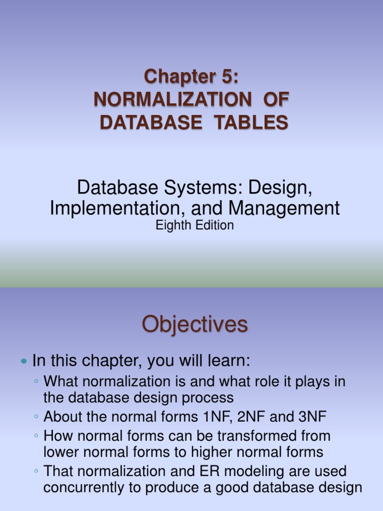 Normalization | PDF | Database Design | Databases