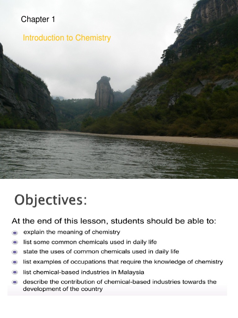 1 Introduction To Chemistry | PDF | Experiment | Biological Engineering