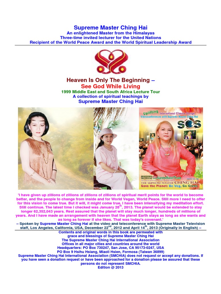 Supreme Master Ching Hai Teachings | PDF
