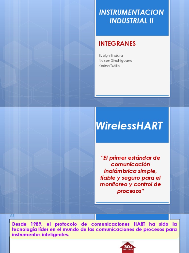 Wireless Hart | PDF | Inalámbrico | Red de computadoras