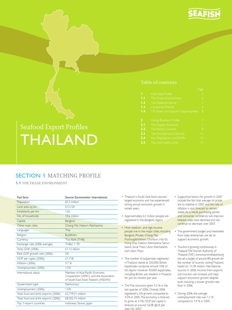 Thailand Important Survey | PDF | Association Of Southeast Asian ...