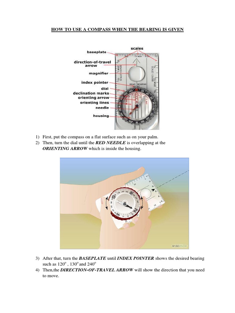 Compass Navigation for Beginners | PDF | Home & Garden