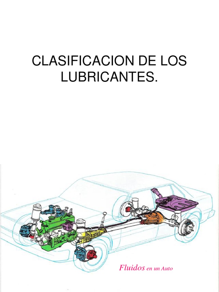 4.tipos de Lubricantes. | PDF | Lubricante | Petróleo