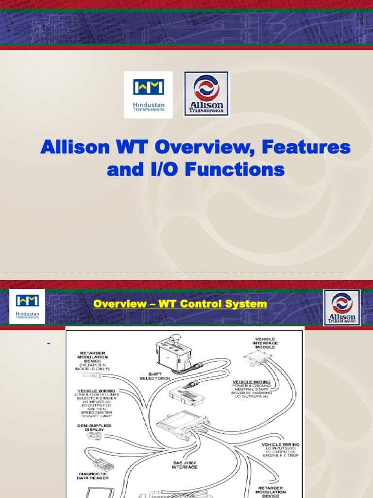 Allison Features & Basic Concept | PDF | Transmission (Mechanics ...
