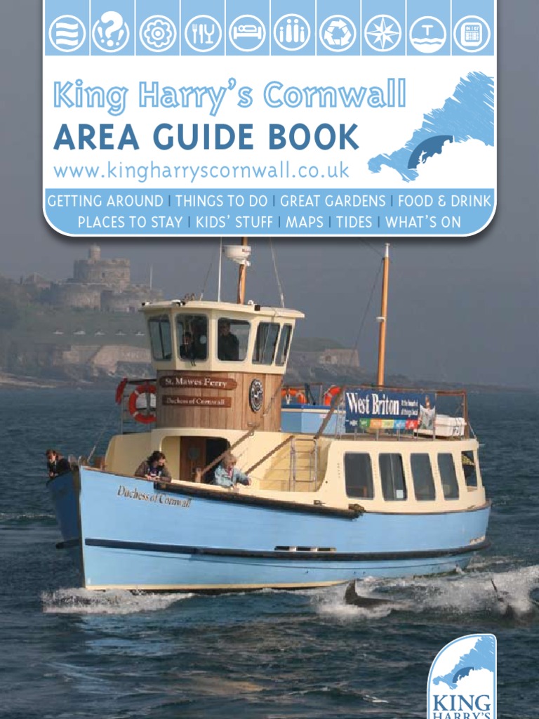 King Harrys Cornwall Guide Book 2009 | PDF | Ferry | Cornwall